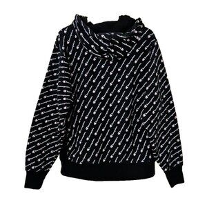 Champion | Shirts | Champion Hoodie Mens L Black Aop Kanga Pocket Ls ...